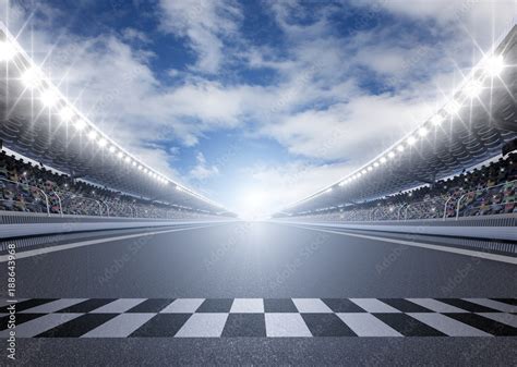 Track arena Stock Illustration | Adobe Stock