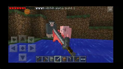 minecraft pocket edition 0 9 0 alpha bulid 1 showcase part 2 youtube