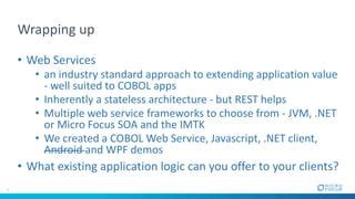 MFSummit2016 Build Innovation And The Next Generation Of COBOL Applications PDF