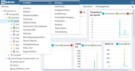 Erstellen Einer Postgresql Datenbank Adoit
