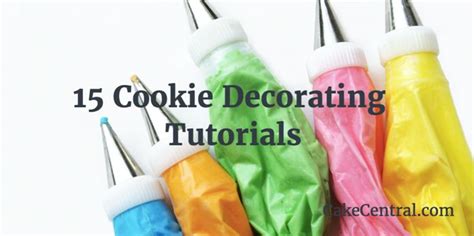 15 Cookie Decorating Tutorials