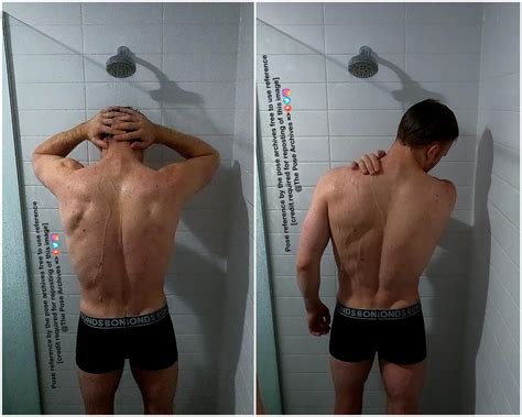 Shower Pose Reference