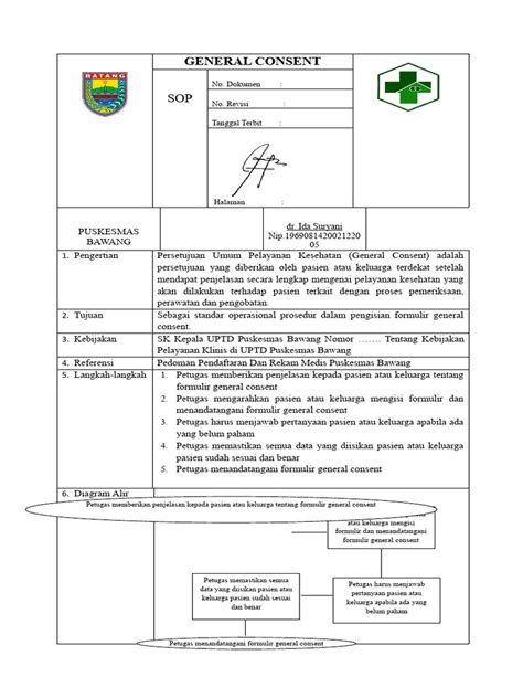 Sop General Consent Pdf