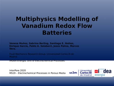 pdf multiphysics modelling of vanadium redox flow batteries