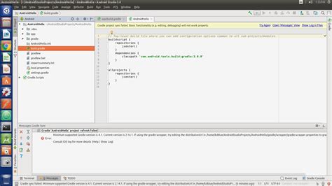 Gradle Is Not Created While Importing From Exisiting Source In Android