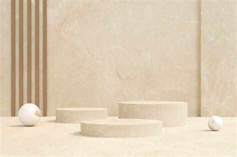 화장품 배경 제품 스탠드 프리젠 테이션을위한 최소한의 연단 디스플레이 신제품 프로모션 판매 배너에 대한 개념 장면 무대 쇼케이스 3d 일러스트 레이 션 개인 장식품에 대한