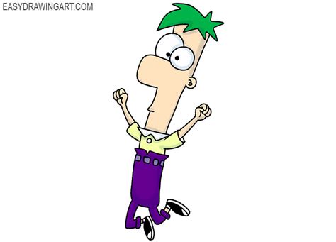 How To Draw Phineas And Ferb