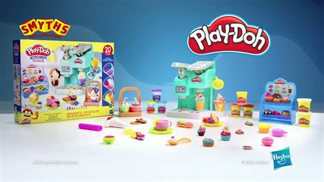 Play Doh Kitchen Creations Super Colourful Cafe Playset Smyths Toys