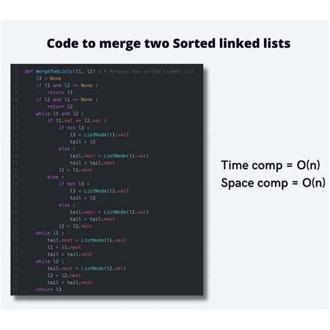 Merging Two Sorted Linked Lists Shorts Shortsfeed Youtube