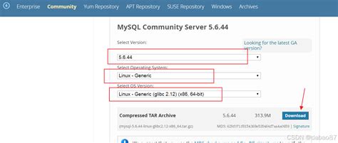 腾讯云服务器centos 7安装mysql5 6 44 腾讯云下载centos7 csdn博客