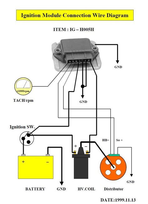 Esquema de ligação módulo 7 pinos sensor hall 3 fios