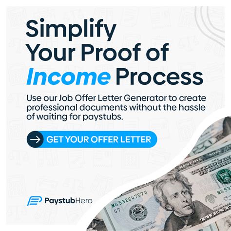 Paystubhero 📄 Skip The Wait For Paystubs With Paystub Heros Job Offer Letter Generator