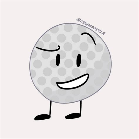 Golf Ball From Bfdi By Aronsparkle On Deviantart