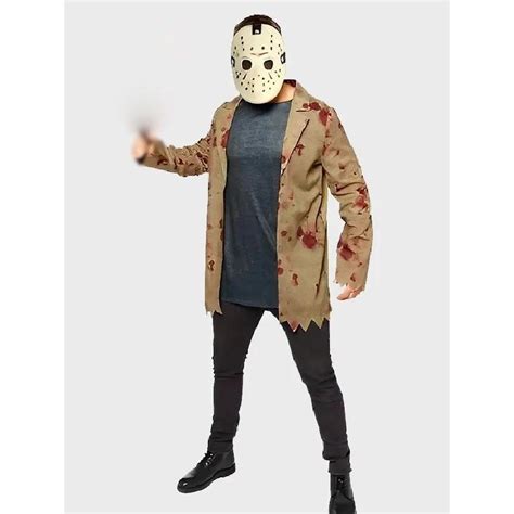 Jason Voorhees Halloween Costume Mens Jason Voorhees Costume