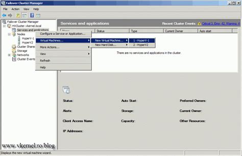 Configuring Live Migration On Hyper V 2008 R2 Adrian Costeas Blog