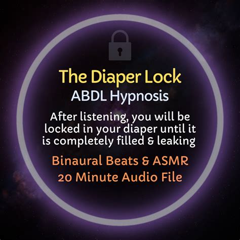 Hypnocat The Diaper Lock Abdl Hypnosis Causes You To Be Trapped In