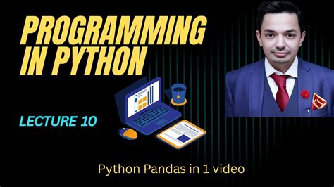 Learn Pandas In One Video Python Data Analysis Tutorial Youtube