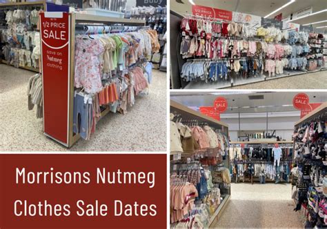 Morrisons Nutmeg Clothing Sale Dates 2026