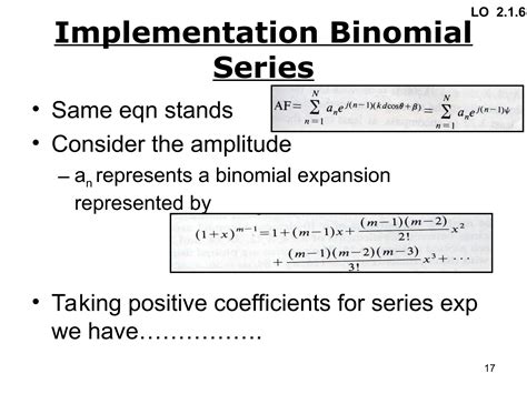 216 Beam Pattern Synthesis Of Antennappt