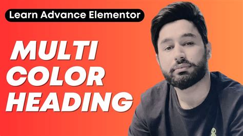 Elementor How To Give Different Color To Text Dual Color Heading