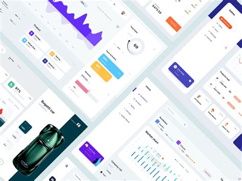 6款不同风格后台管理系统dashboard仪表盘ui界面设计 Sketch Xd Fig素材 优社uther