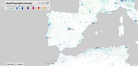 Cartografía World Population Density Worldpopden 3 22 62 7 03 Facebook