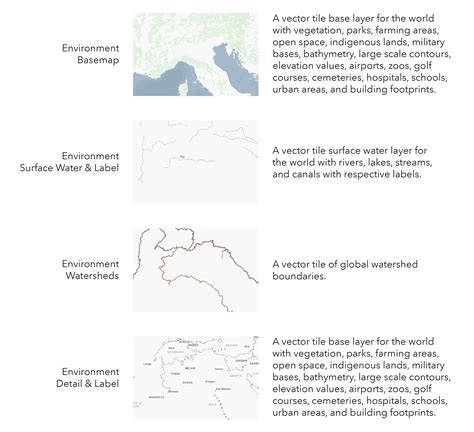 New Environment Basemap Now Available Within The B Esri Community