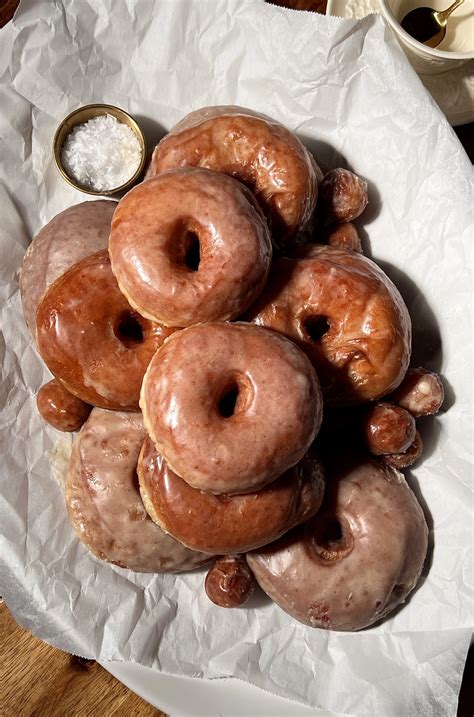 Classic Vanilla Bean Glazed Donuts Soft Pillowy — Well Made By Kiley