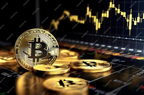 premium ai image market insights analysis of bitcoin with conceptual