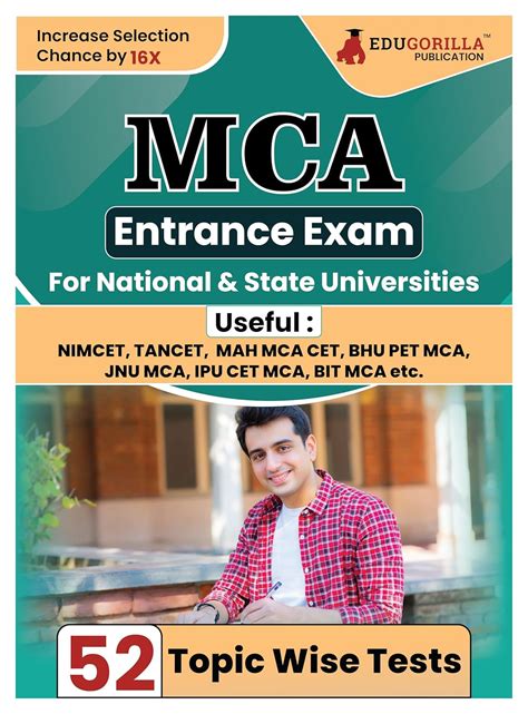 Buy MCA Entrance Exam Topic Wise Solved Tests For Various National And State