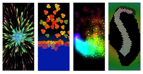 An Artistic Particle App Written Using Opengl R Sideproject