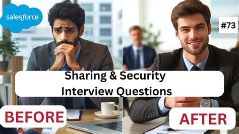 Salesforce Interview Questions On Sharing And Security Part 73 Youtube