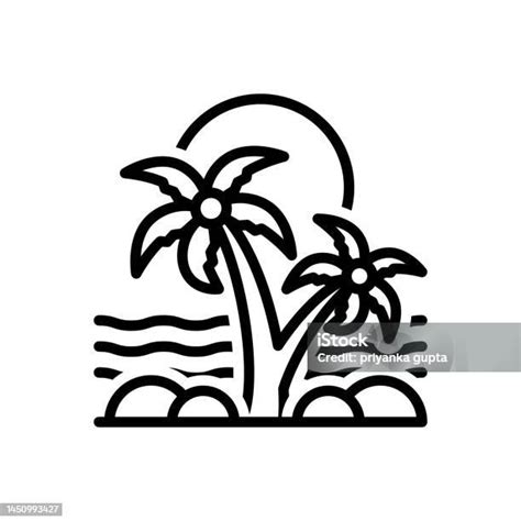 Sawit Karibia Ilustrasi Stok Unduh Gambar Sekarang Air Alam Bentuk Istock