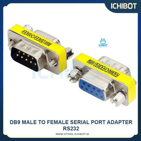 DB Male To Female Serial Port Adapter RS ICHIBOT STORE