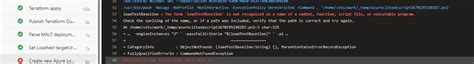 azure load testing pipeline error standalone mode · issue 745