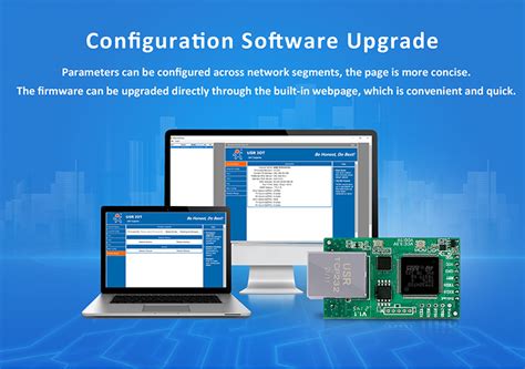Dual Serial UART To Ethernet Converter Module With New Cortex M7 Kernel