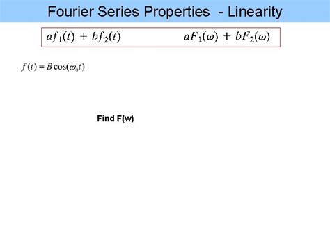 Chapter 5 The Fourier Transform Basic Idea We