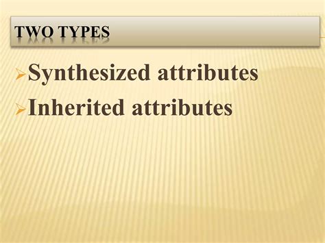 Attribute Grammer Pptx