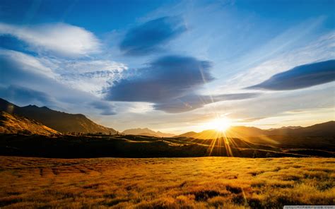 Sunrise Landscape Wallpapers Wallpaper Cave