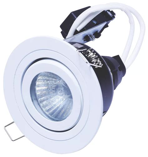 Spa Cali Adjustable Downlight White Screwfix