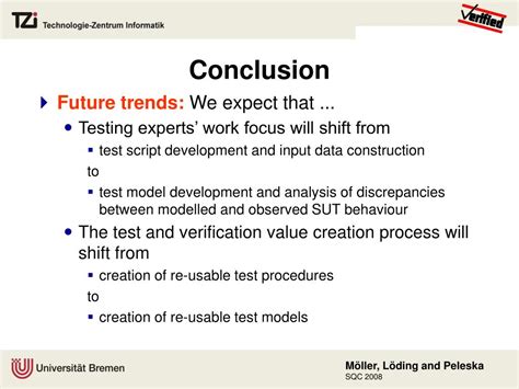 Ppt Model Based Testing For Model Driven Development With Umldsl