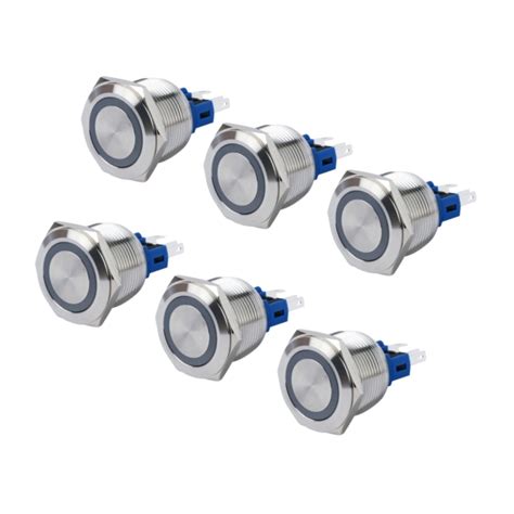 22mm Rgb Led Light Button Switch Push Button Power Switch Rgb Led