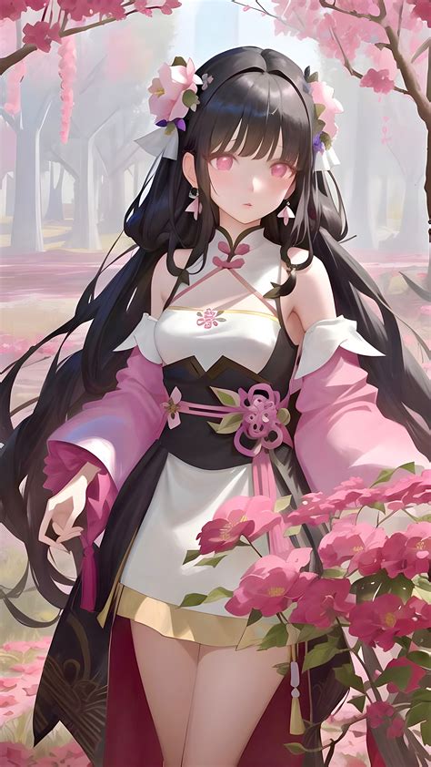 二次元女孩•鲜花 最新更新 图库 素材集市