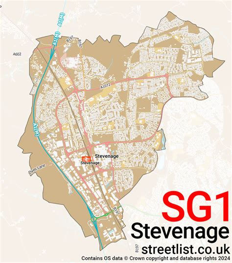Sg1 Postcode District