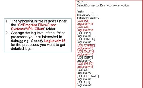 Software VPN Client Logging Common Issues Cisco Community