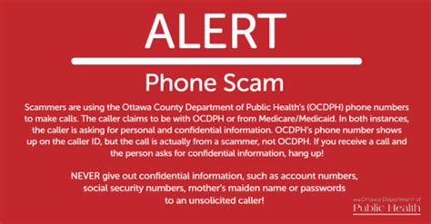 Phone Scam Alert Caller Is Asking For Personal And Confidential
