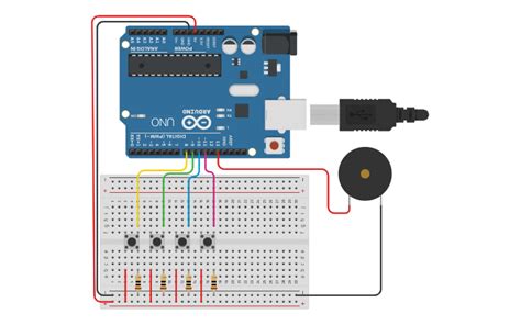 Circuit Design Tabangcura Activity 2 Quiz Game Show Buzzer Tinkercad