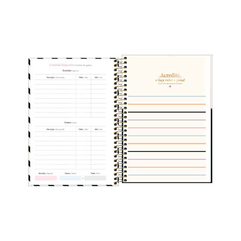 Planner Espiral West Village 2024 Tilibra Cor 3