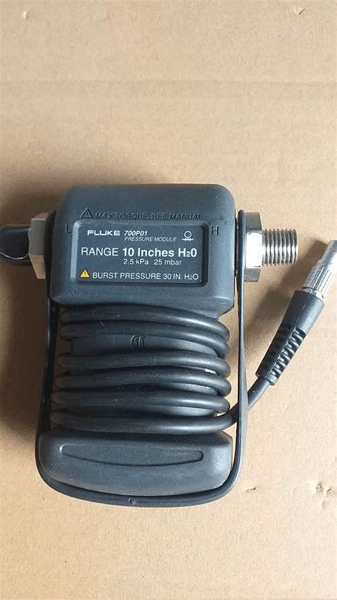 fluke 700p01 differential pressure module rescience