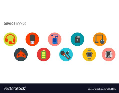 Free Flat Set Vector Image Nohat Cc
